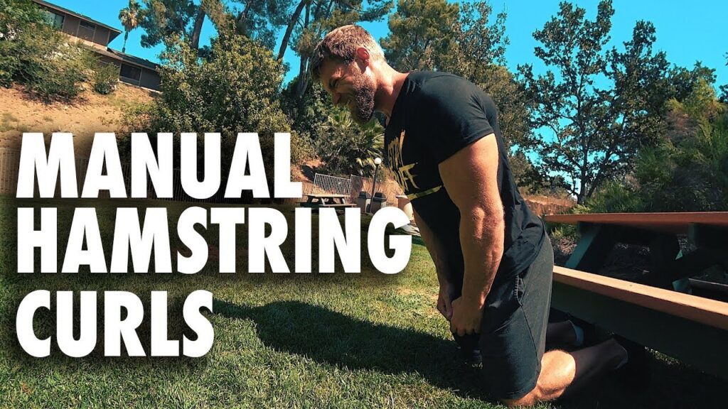 How To Perform Manual Hamstring Curls Bodyweight Exercise Tutorial Video